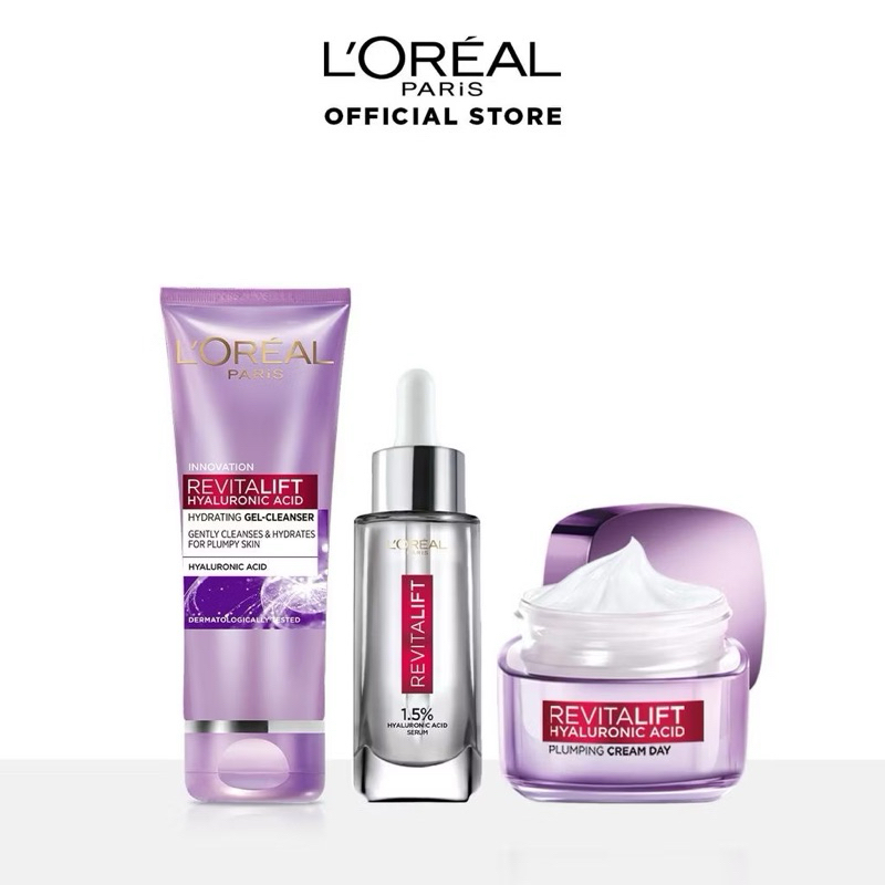 Loreal Paris Revitalift Hyaluron Acid Replumping Serum / Line Filling ...