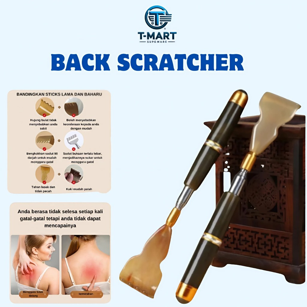 [Premium Quality] Grade A BAck Scratcher Penggaru Belakang Non-skin ...