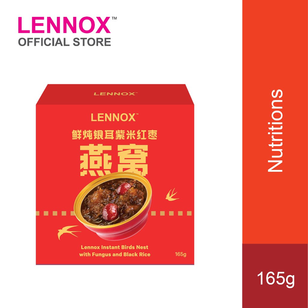 Lennox Instant Bird Nest with Fungus and Black Rice 165g | Shopee Malaysia