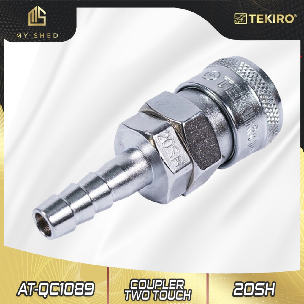 TEKIRO AIR QUICK COUPLER TWO TOUCH 20SH AT-QC1089 | Shopee Malaysia