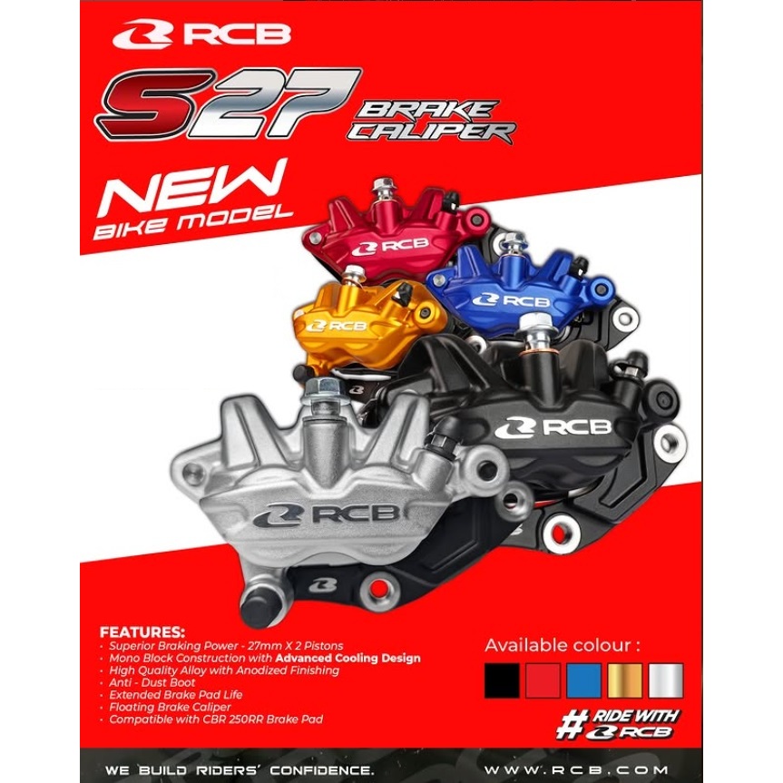 NEW RCB S27 YAMAHA Y15 Y16 SNIPER NMAX NVX155 AEROX 155 135LC LC4S CNC -1 MADE FRONT BRAKE ...