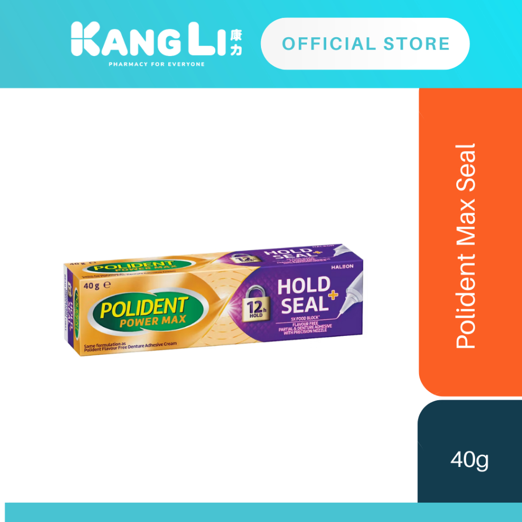 Polident Max Seal 40g | Shopee Malaysia