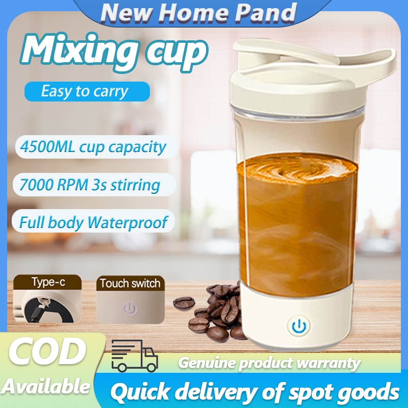 【FREESHIP+COD】Electric Protein Shaker Cup Bottle Self Stirring Mug ...