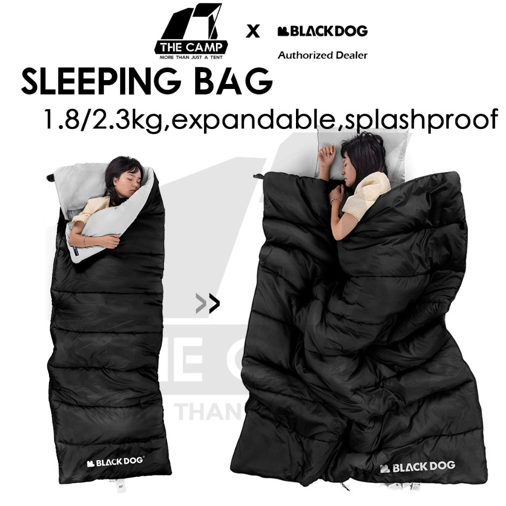 Blackdog Sleeping Bag Envelope Portable Ultralight Double Joinable ...
