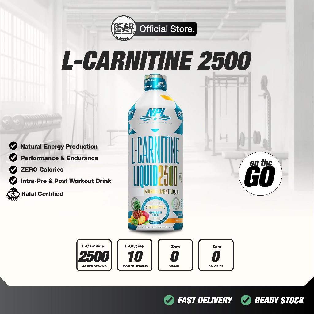 NPL L-Carnitine Liquid 2500 480ml – Fat Burner ,Weight loss, Energy ...