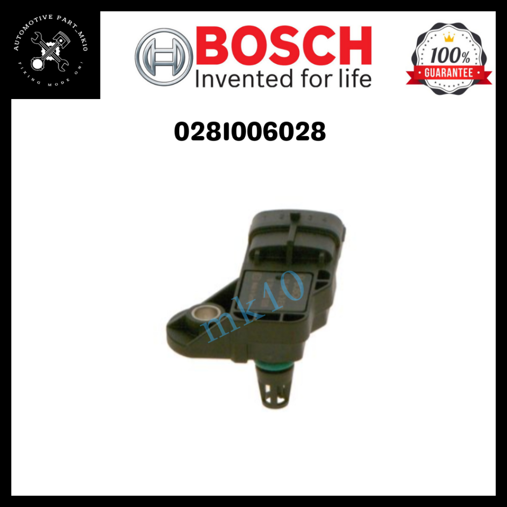 Bosch Boost Pressure Sensor 0281006028 – 100% Genuine | Shopee Malaysia