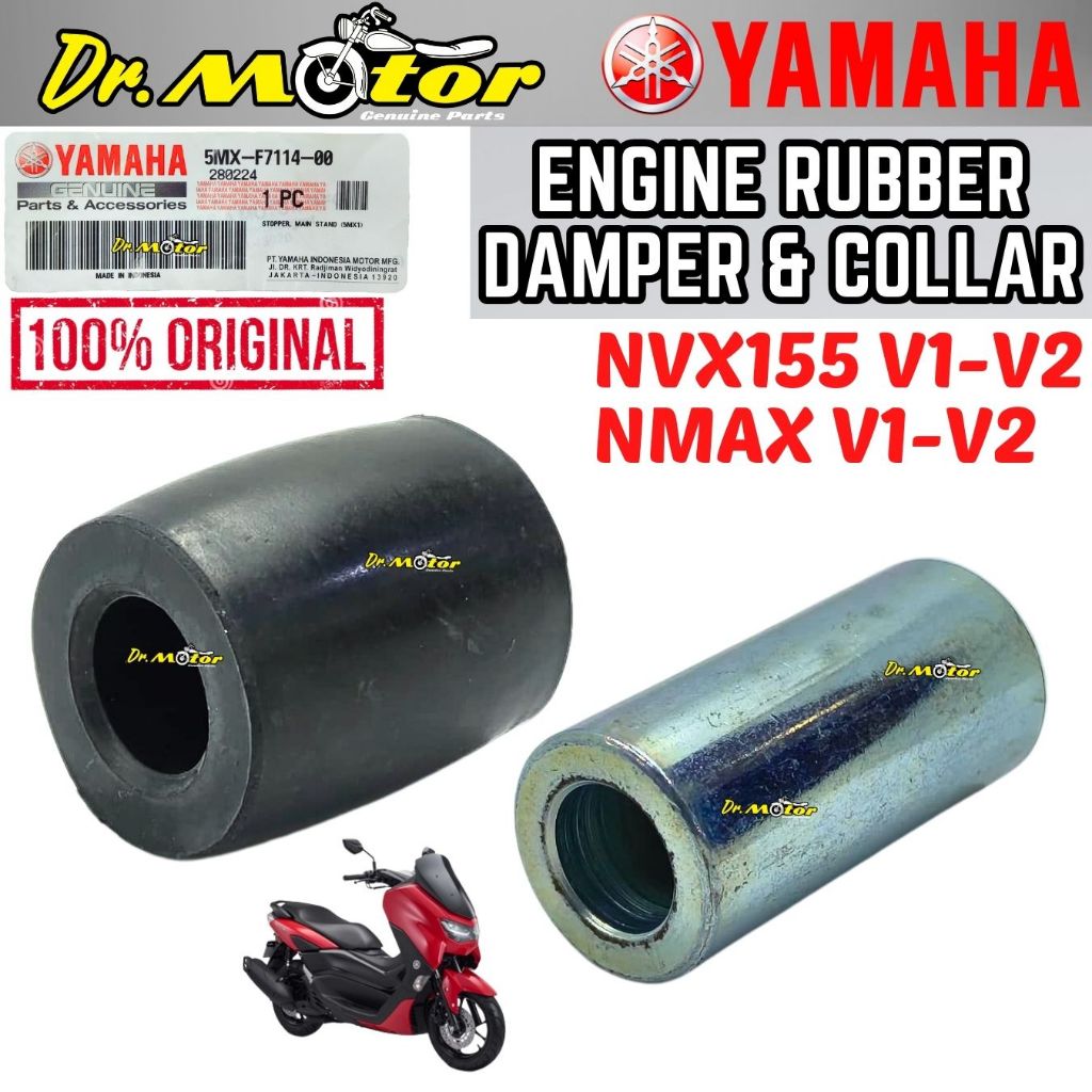 NVX155 V1-V2 NMAX Engine Mounting Bush Rubber Damper Swing Arm Enjin ...