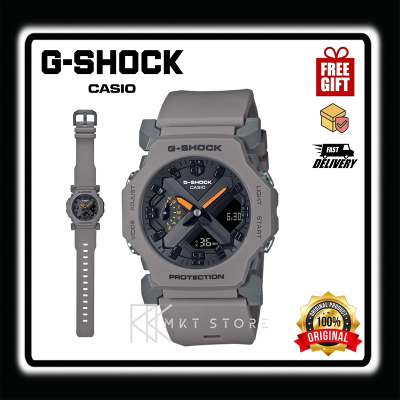 Original G-shock Grey Orange TMJ GA2300-8A / GA-2300-8A / GA-2300-8ADR ...