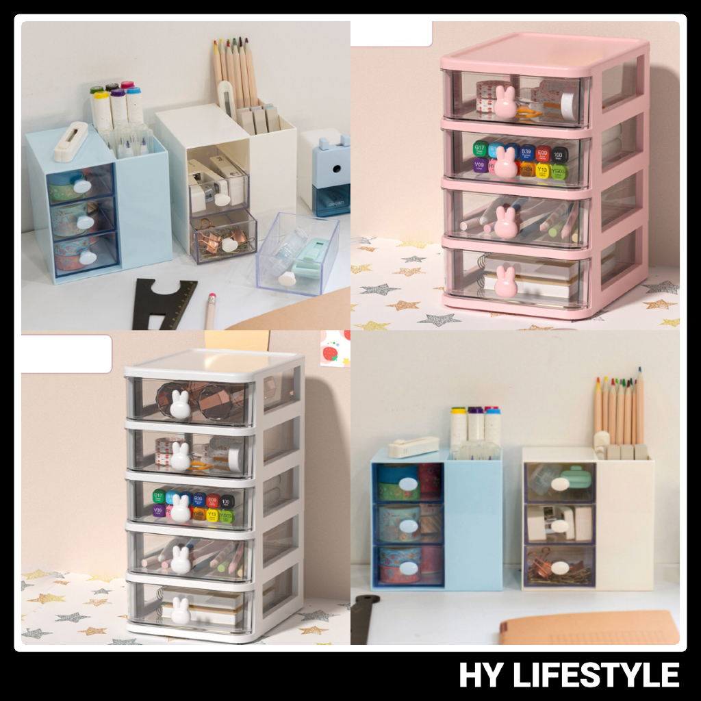 [HY] Multilayer Small Drawer Mini Drawer Pen Holder Stationery ...