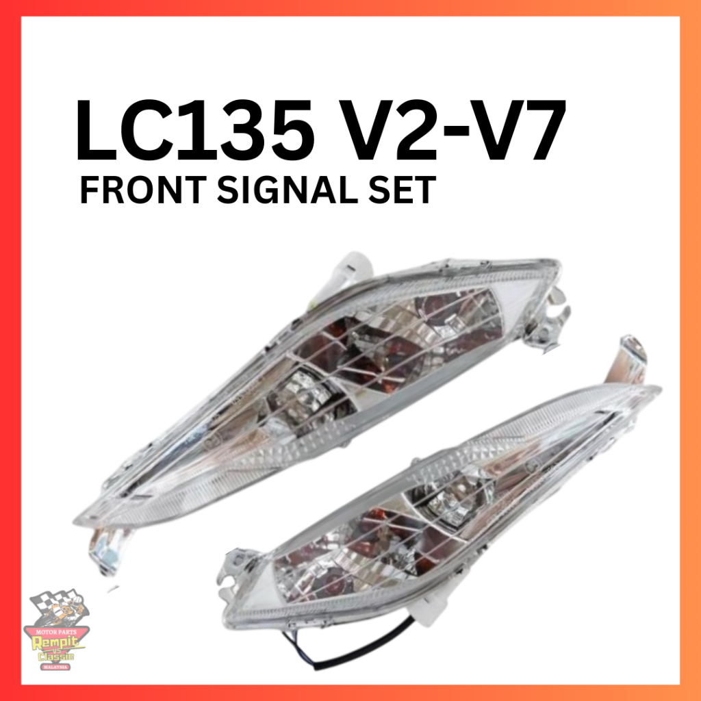 REMPIT LC135 V2 V3 V4 V5 V6 V7 FRONT SIGNAL UNIT SET SIGNAL DEPAN DADA ...