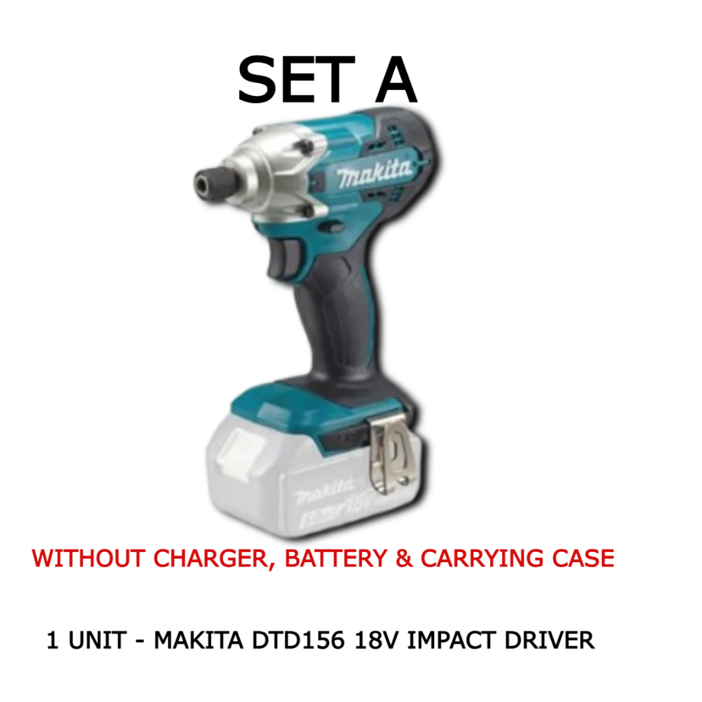MAKITA DTD156 18V CORDLESS IMPACT DRIVER [ORIGINAL MAKITA] (1 YEAR WARRANTY) | Shopee Malaysia