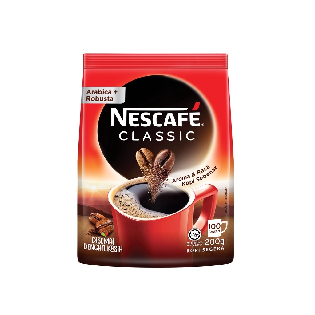 NESCAFE CLASSIC REFILL PACK 200g | Shopee Malaysia