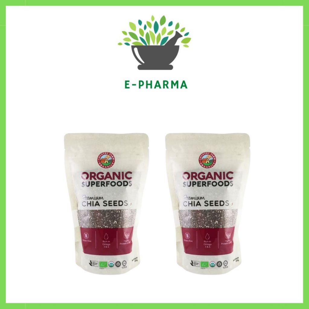 COUNTRY FARM Organic Chia Seed 300g x2 | Shopee Malaysia