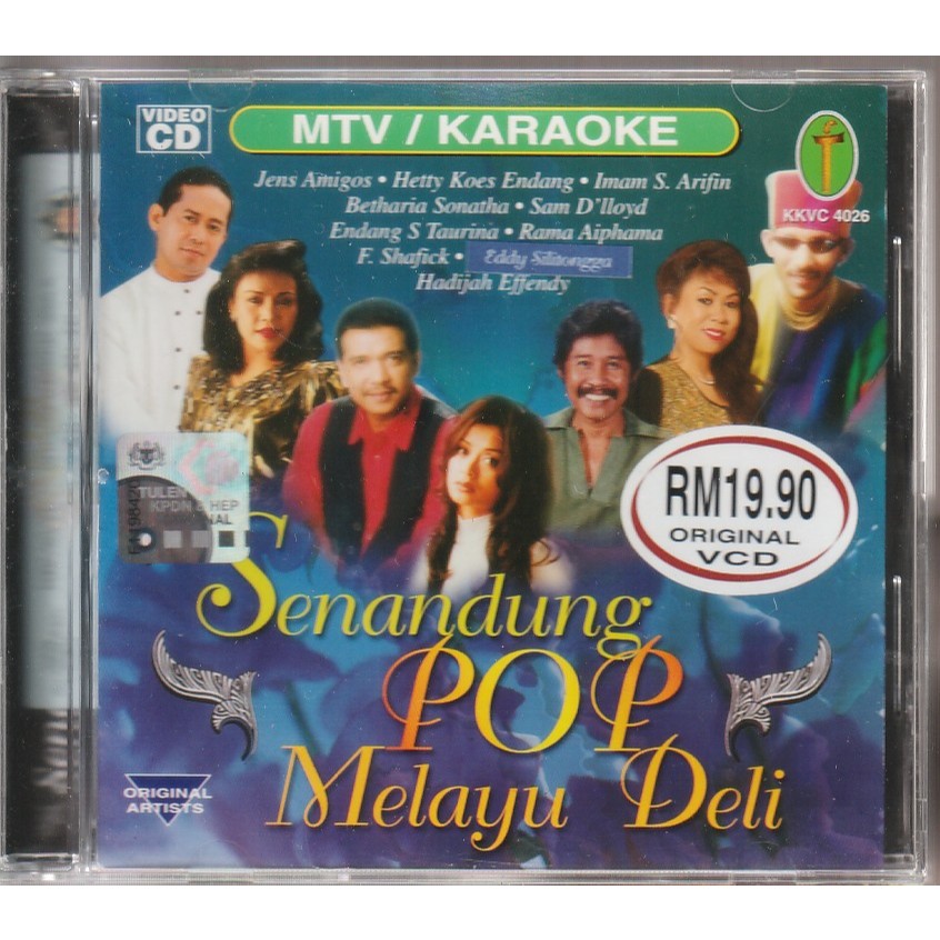 VCD SENANDUNG POP MELAYU DELI [ MTV KARAOKE VCD ] | Shopee Malaysia