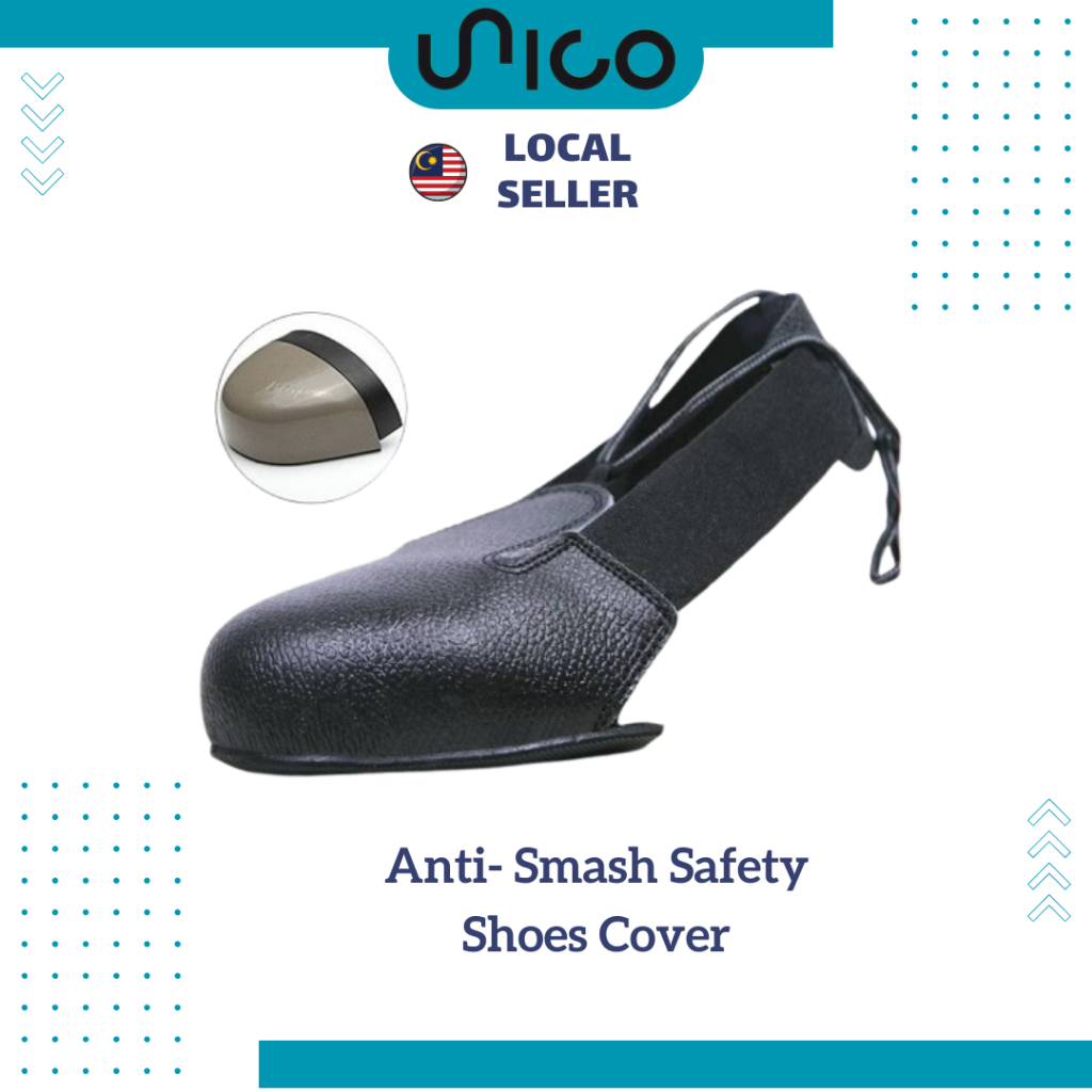 Safety Shoes Anti-Smash Cover Portable Light Steel Toe Cap Use in ...