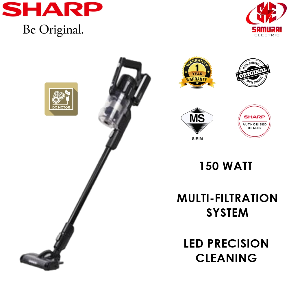 Sharp 150 Watt DC Motor Bagless Vacuum Cleaner ECCS15MB | Shopee Malaysia