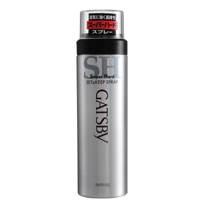 Gatsby Super Hard Set & Keep Spray 180g | Shopee Malaysia