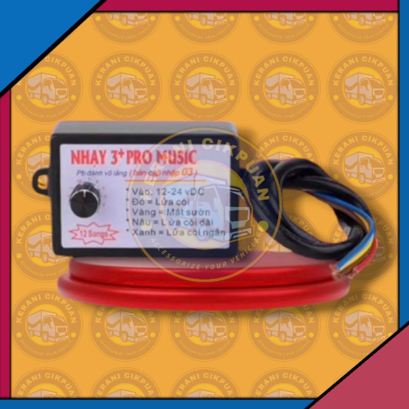 12 sound Music Box Horn Vietnam 12V Viral | Shopee Malaysia