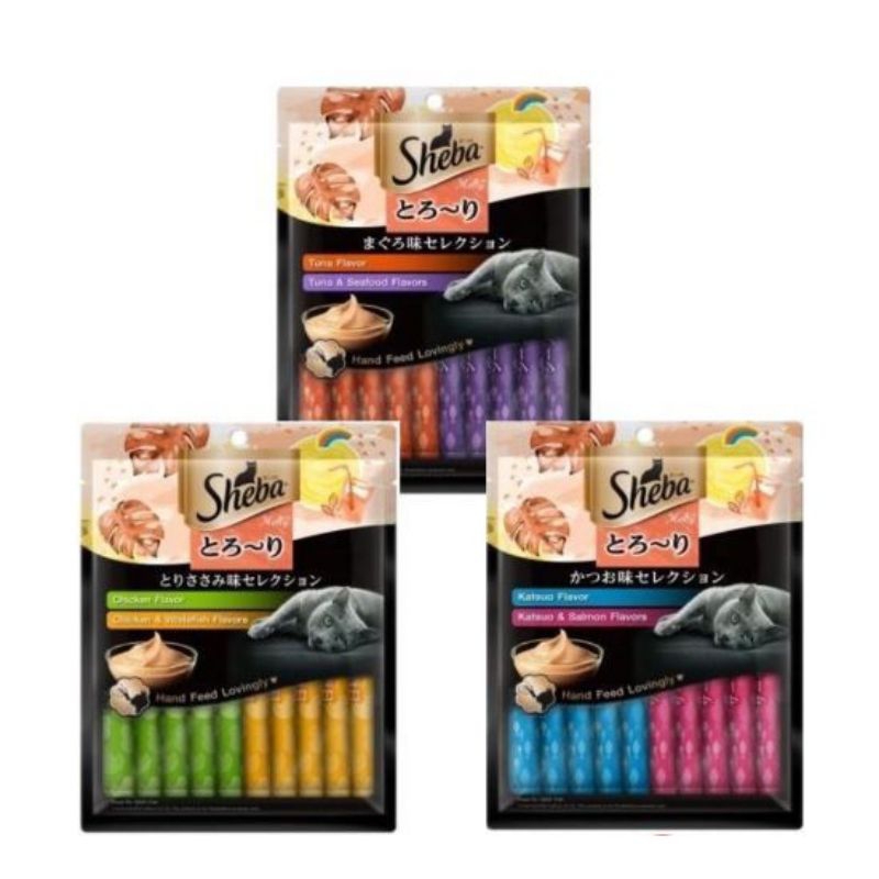 Sheba Melty Cat Treats (240g) | Shopee Malaysia