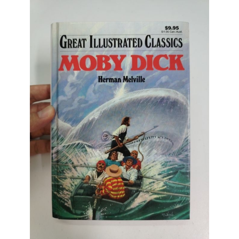 [BB] [Used] (Hardcover) Moby Dick by Herman Melville (Great Illustrated ...