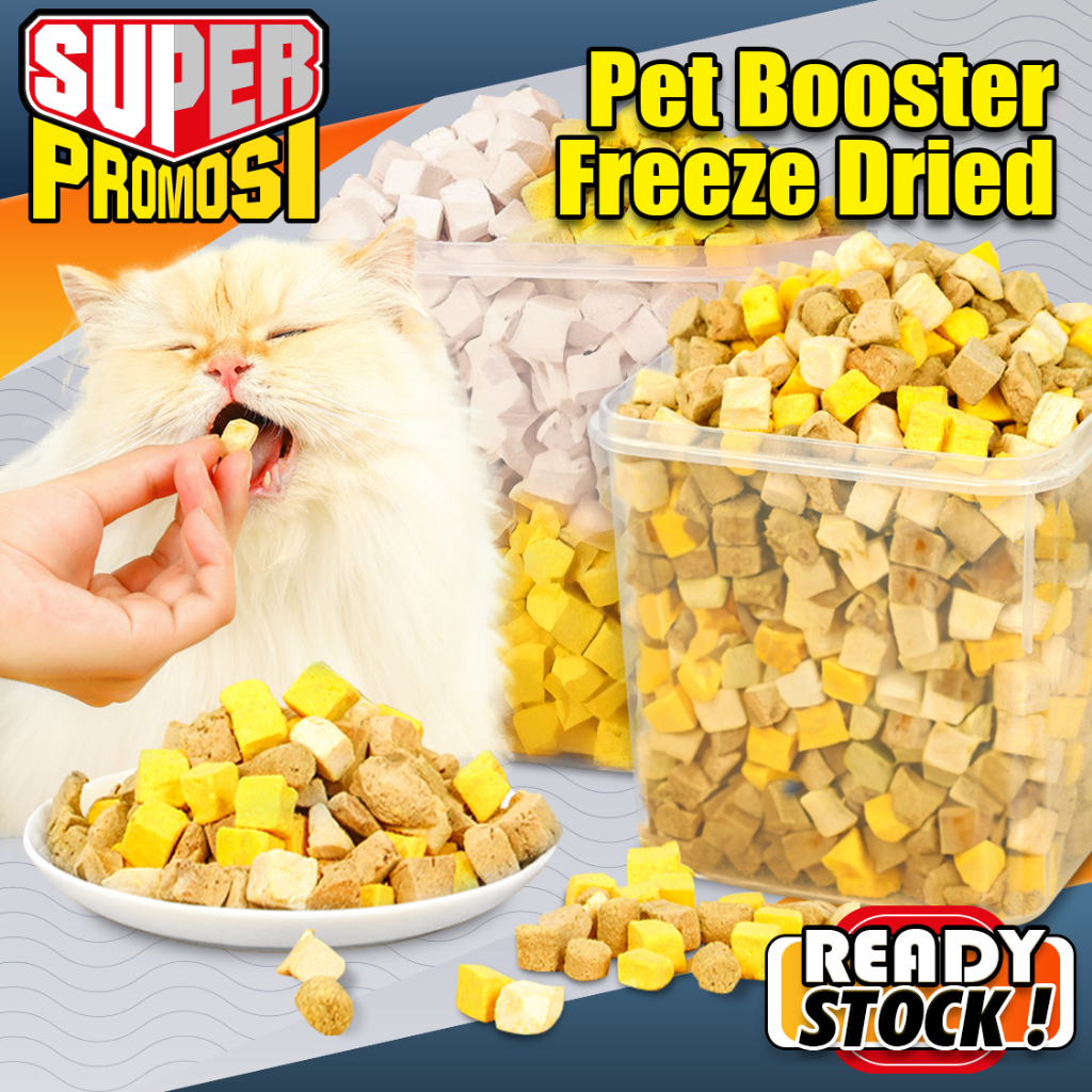High Protein Cat Booster Freeze Dried Cat Treats/ Snack Makanan Ringan ...