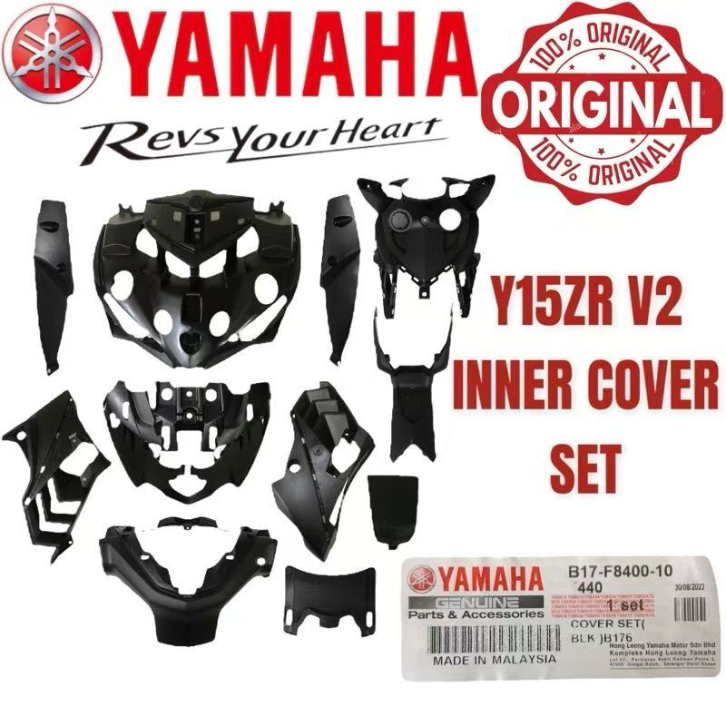 100% ORGINAL HLY Y15ZR V2 FULL SET INNER - YAMAHA Y15ZR V2 | Shopee Malaysia