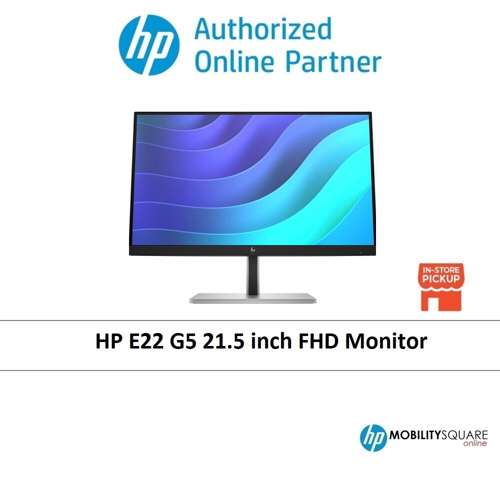 HP Elite Display E22 G5 21.5 inch FHD Monitor 6N4E8AA | Shopee Malaysia