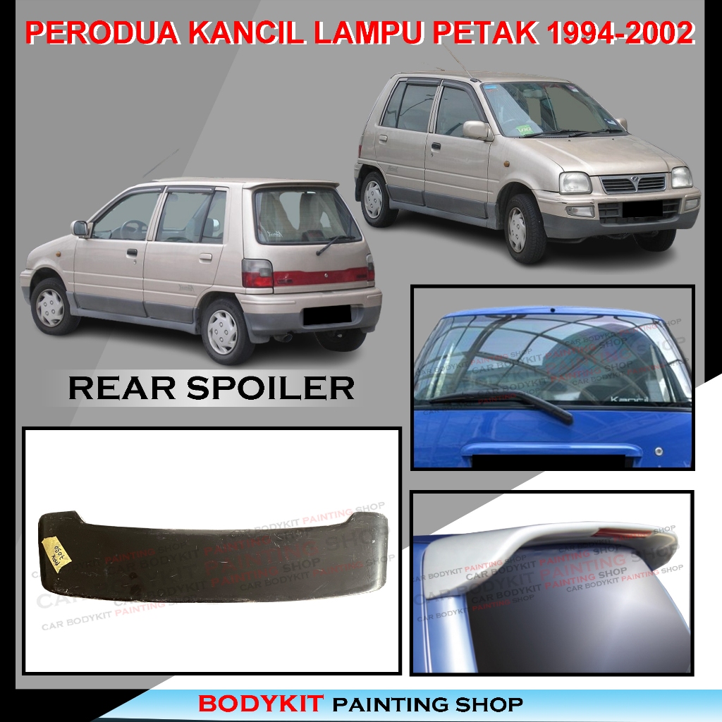 PERODUA KANCIL LAMPU PETAK 1994-2002 REAR SPOILER L512 LED MATERIAL ...