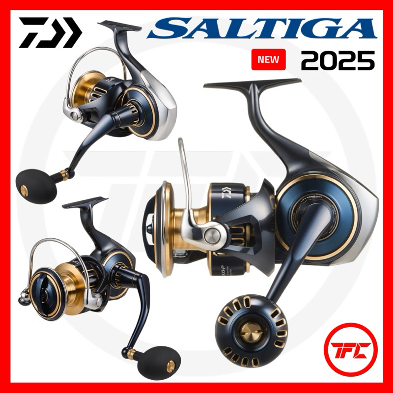 2025 2023 DAIWA Saltiga 25’ 23’ (G) Saltwater SW Spinning Fishing Reel Airdrive Design MQ ...