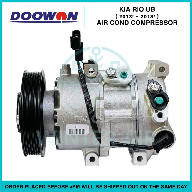 Kia Rio UB (2013’-2018’) • Air Cond Compressor (Original) • Winter Air ...
