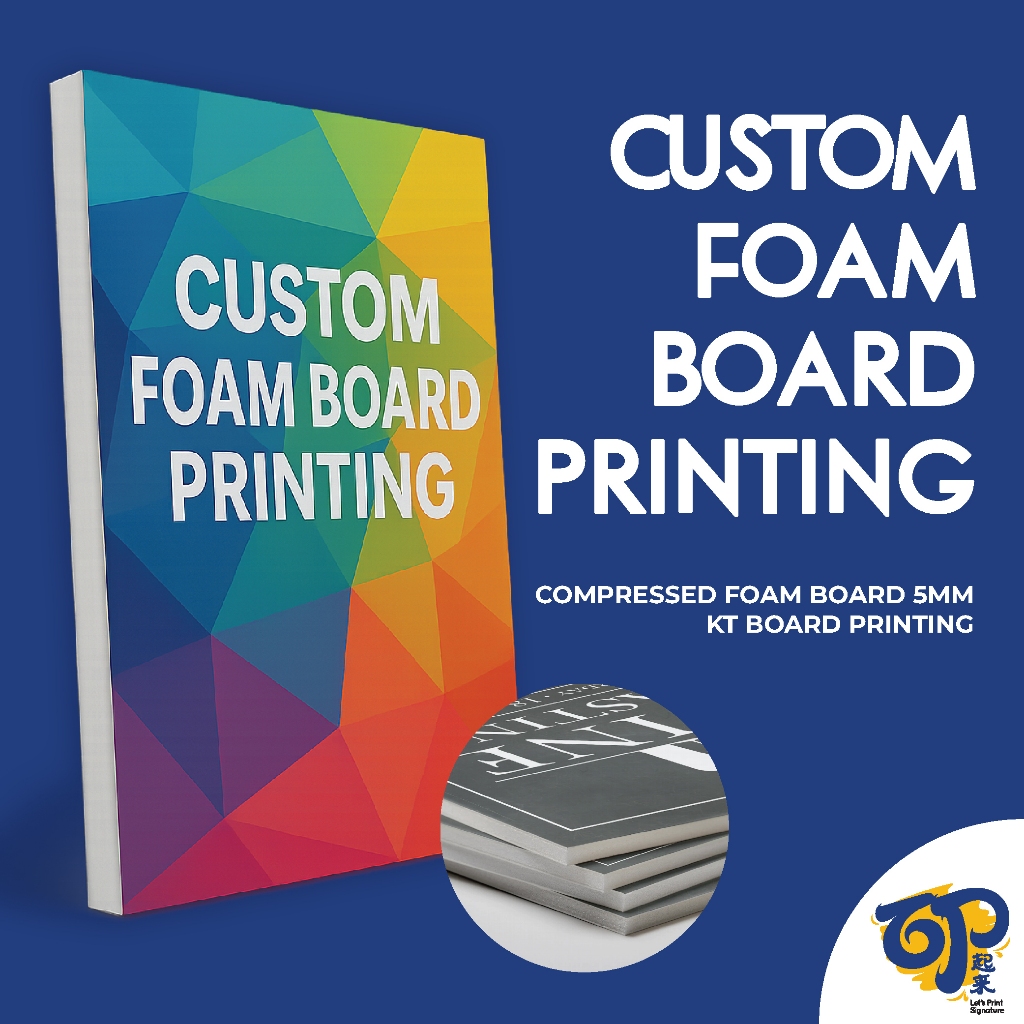 Custom Foam Board Printing | KT Board Print | Poster with Board ...