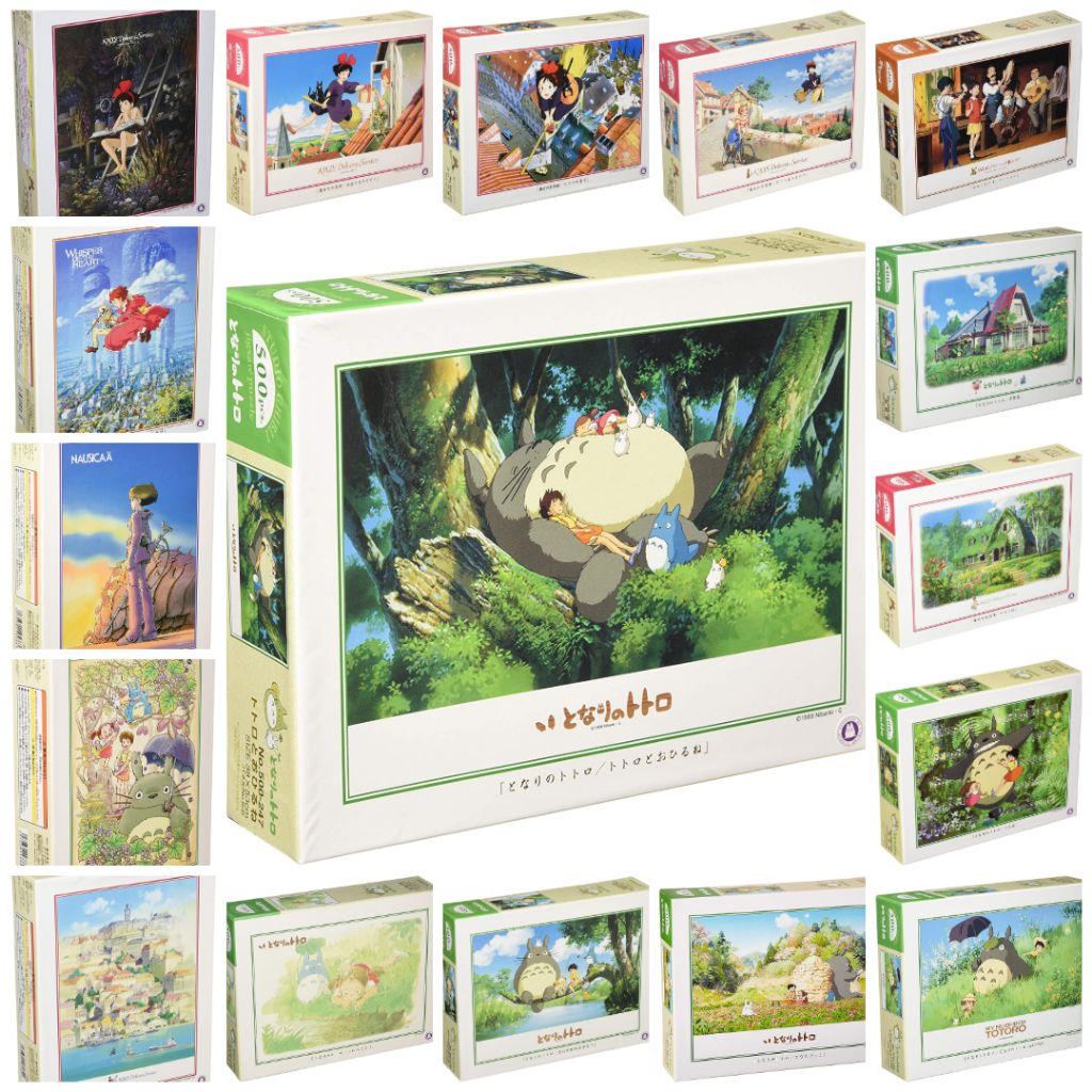 ENSKY 500 STUDIO GHIBLI ASSORTED JIGSAW PUZZLE | Shopee Malaysia