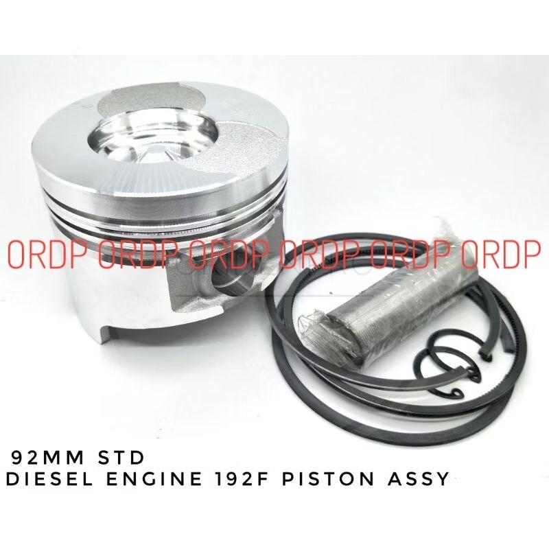 Air Cooler Diesel Engine 192F 192 F 192fa piston assy 92mm STD Ready ...
