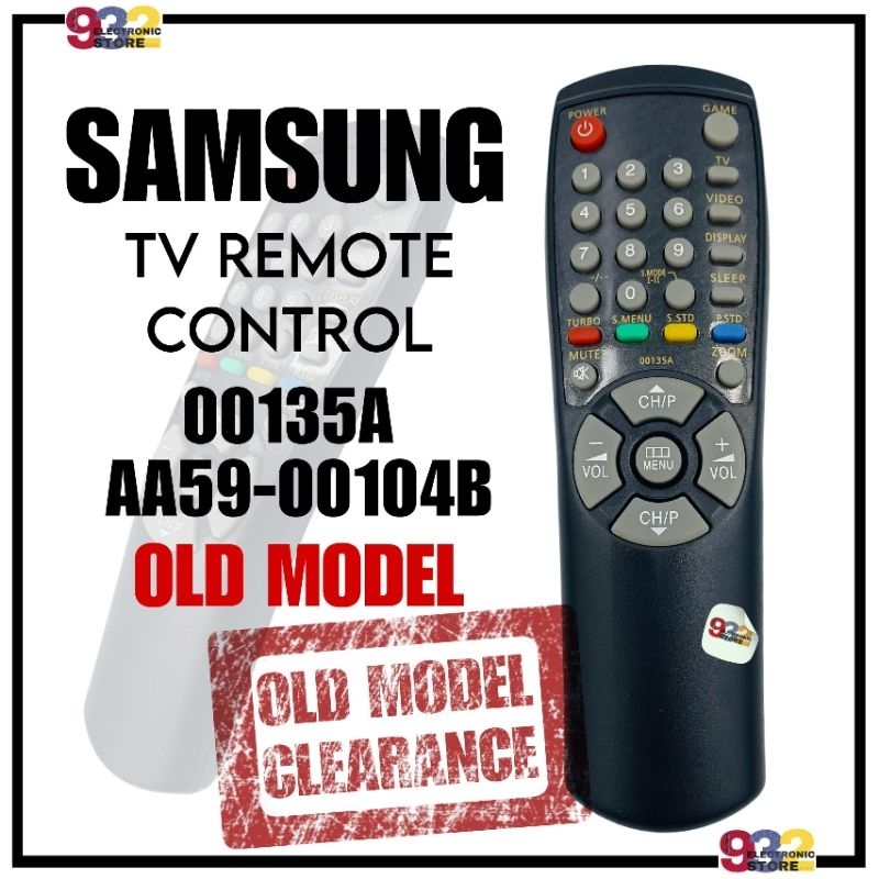 SAMSUNG TV REMOTE CONTROL (OLD MODEL) | Shopee Malaysia