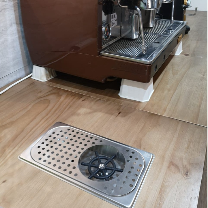[Coffee Icon] Cup Rinser Stainless Steel Large In-Bench Basin / Cup ...