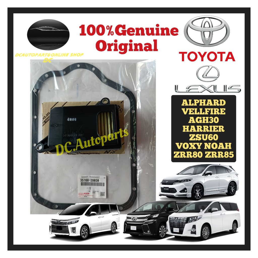 ORIGINAL AUTO TRANSMISSION CVT FILTER TOYOTA VELLFIRE 2.5 AGH30 AYH30 ...