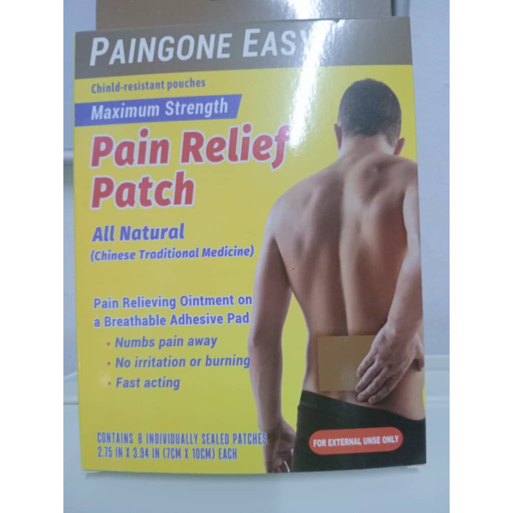 PAIN RELIEF PATCH (Chinese Traditional Medicine) | Shopee Malaysia