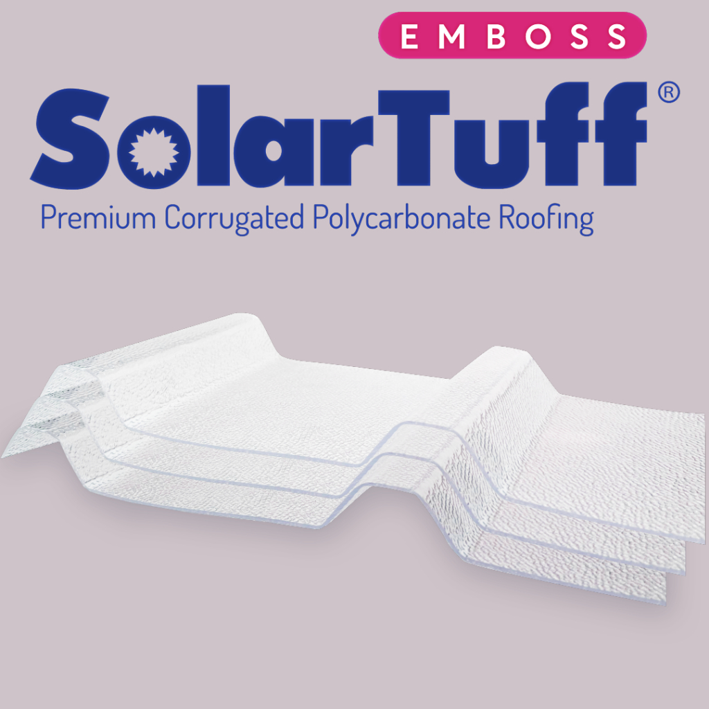 SolarTuff Premium Corrugated Polycarbonate Roofing 4FT - 8FT, 2mm ...