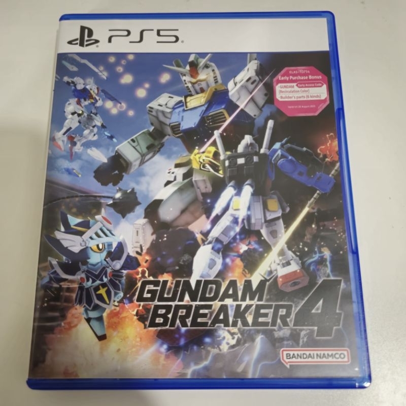 PS5 GAME GUNDAM BREAKER 4 [R3] [USED] | Shopee Malaysia