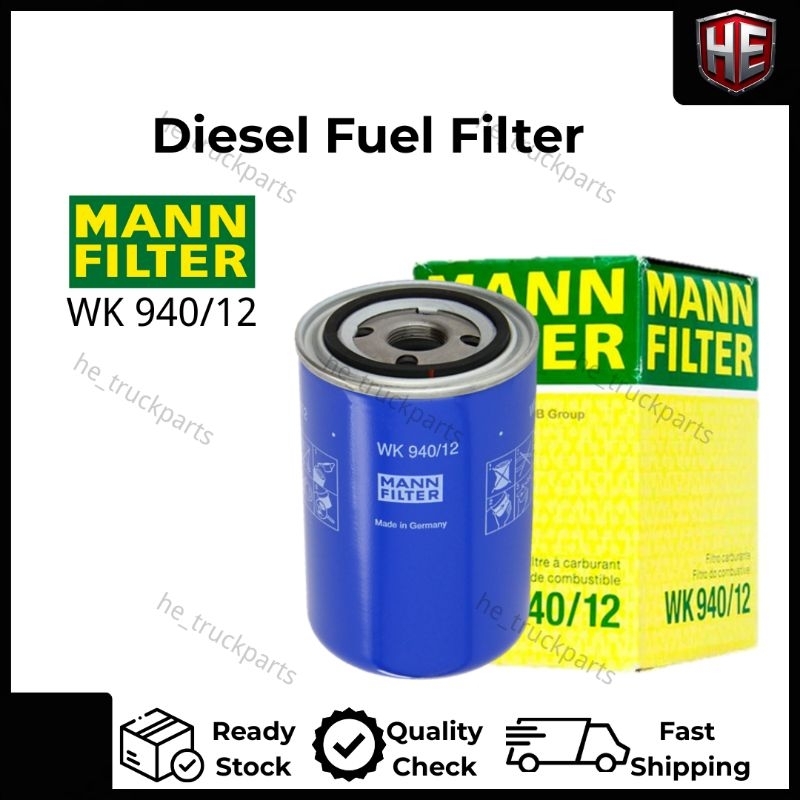 Scania diesel fuel filter 114/124(4 series) WK 940/12 Mann Filter ...
