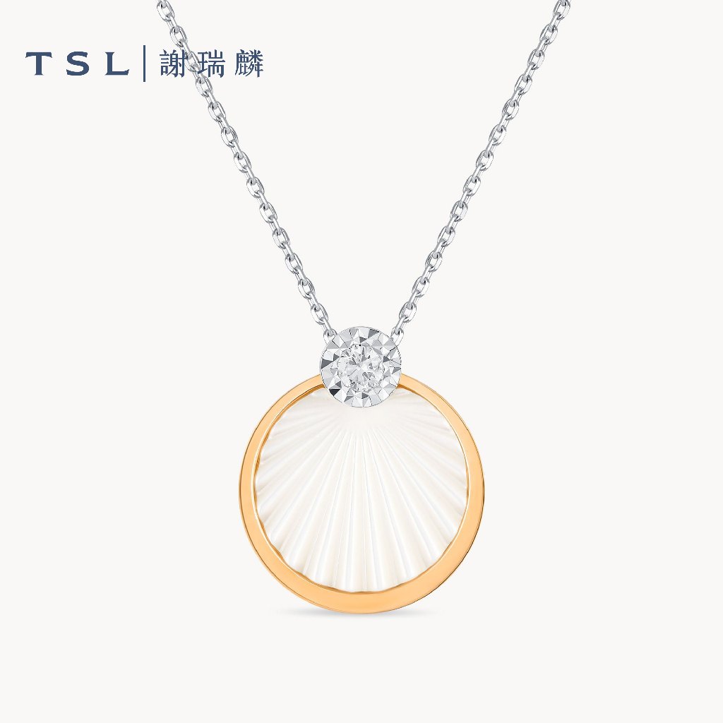 TSL | 謝瑞麟 - TGOL 18K Rose, White Gold with White Mother of Pearl ...