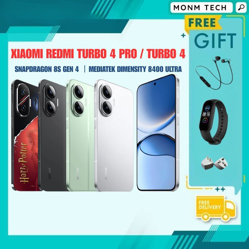 [2025] Xiaomi Redmi Turbo 4 Pro Harry Potter Edition / Redmi Turbo 4 Mediatek Dimensity 8400 ...