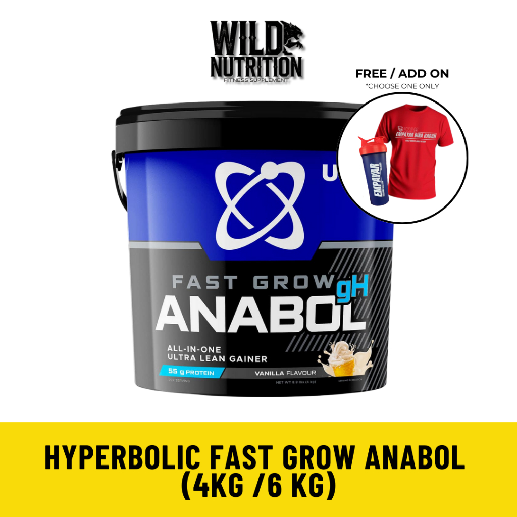 USN Fast Grow Anabolic Lean Gain Susu Gym Lean Mass Protein Powder ...