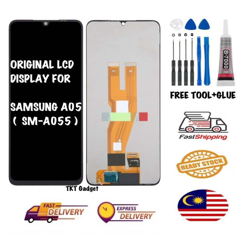 ORI LCD DISPLAY LAYAR FOR SAMSUNG A05 ( SM-A055 ) | Shopee Malaysia