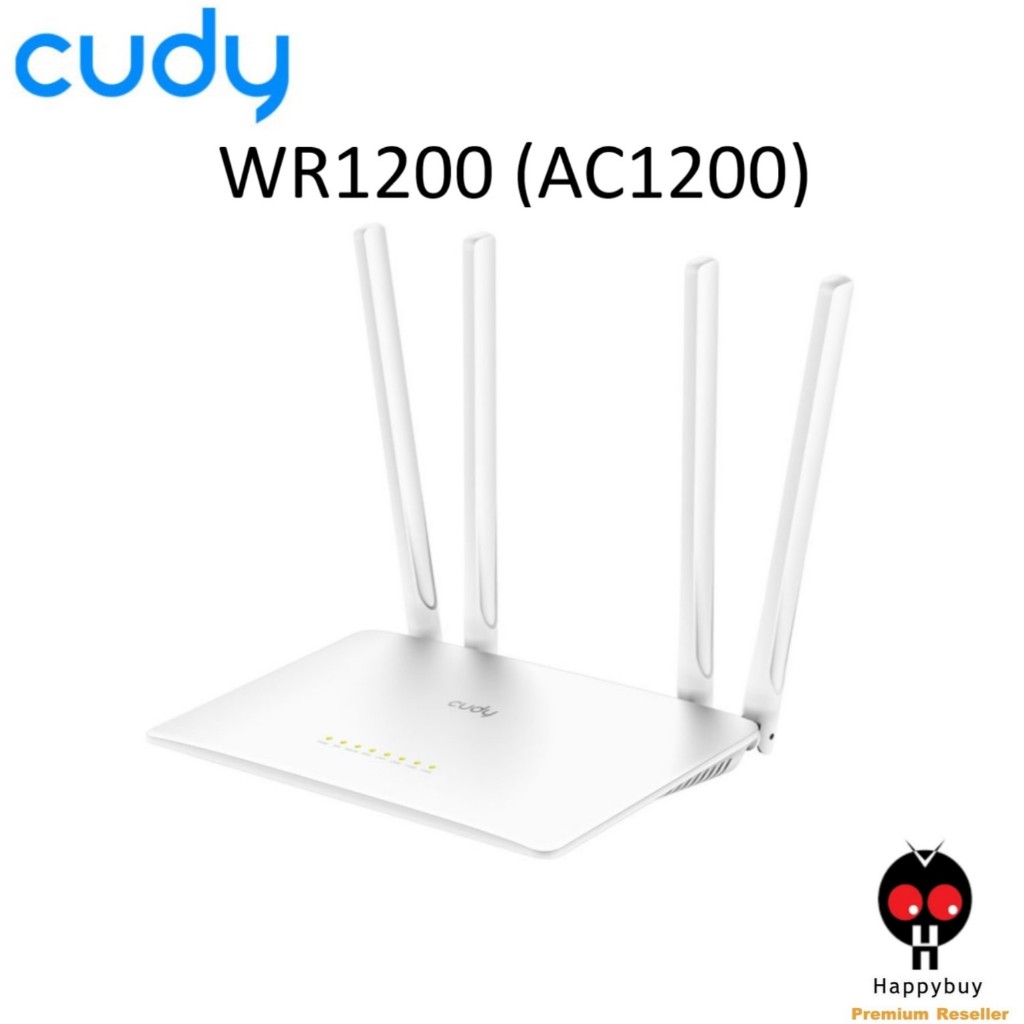Cudy WR1200 - AC1200 Dual band WiFi Wi-Fi Router | Shopee Malaysia