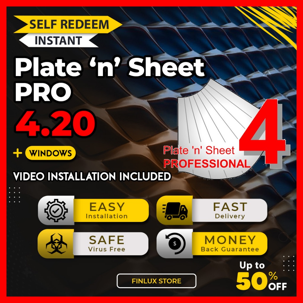 [SELF REDEEM] Plate ‘n’ Sheet Professional 4 v4.20.03 Latest 2025 ...