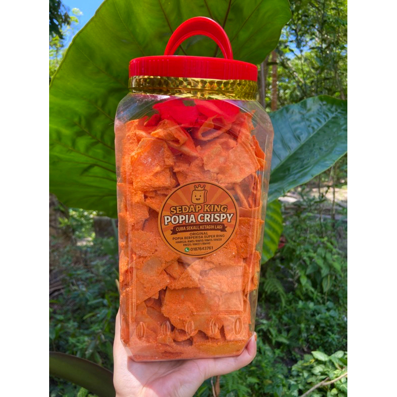 KING POPIA CHEESE SUPER RING CRISPY SEDAP ( BOTOL BESAR ) | Shopee Malaysia