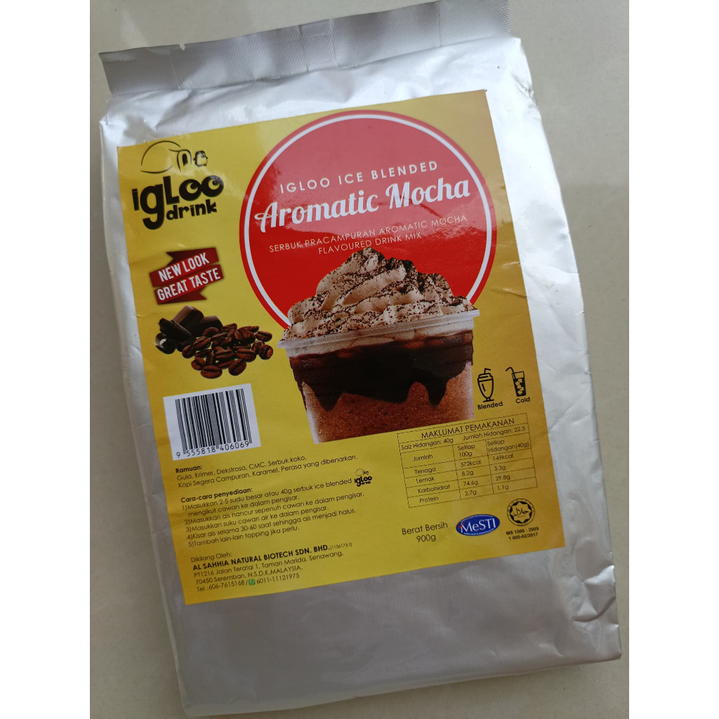 COFFEE SERBUK ICE BLENDED MILK POWDER (900 G/PACK) 咖啡风味调味粉 (900 克 ...