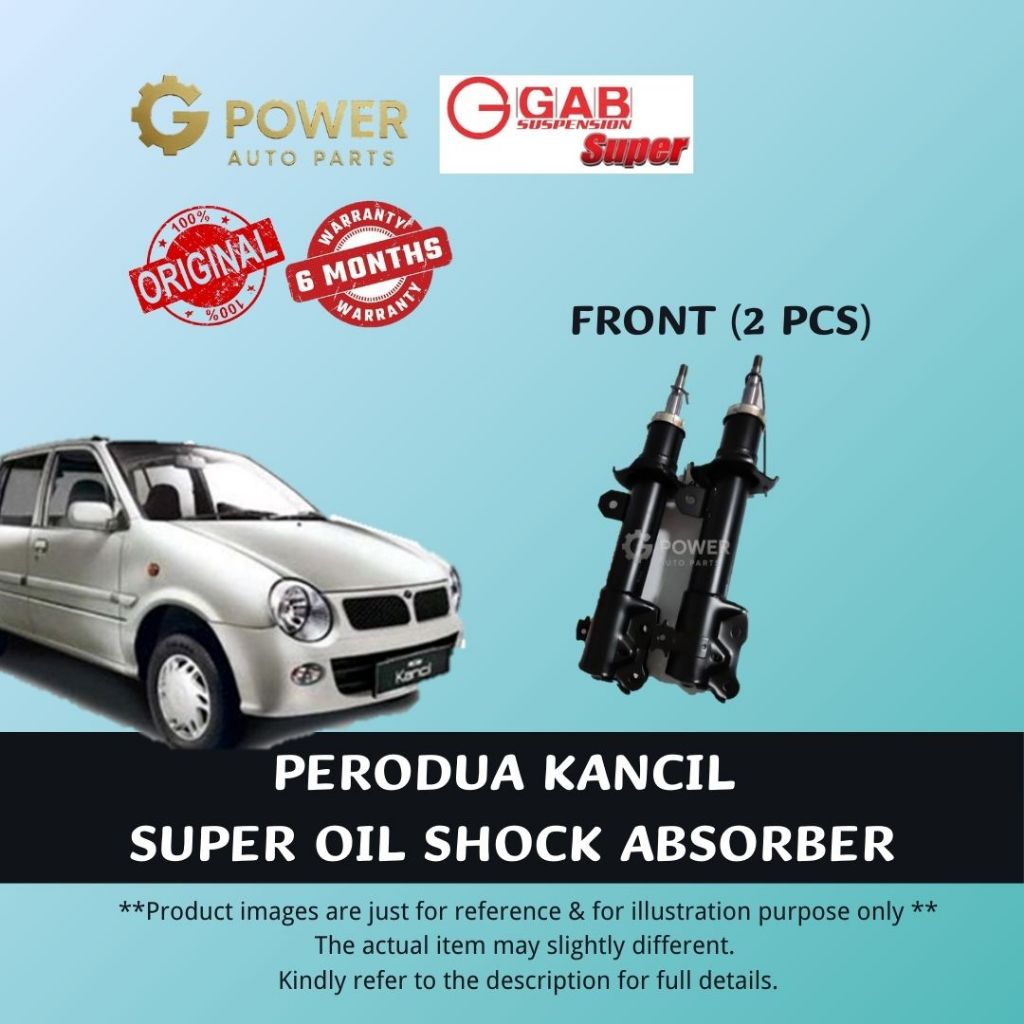 PERODUA KANCIL (X485) ORIGINAL GAB SUPER OIL SHOCK ABSORBER (FRONT 2 ...