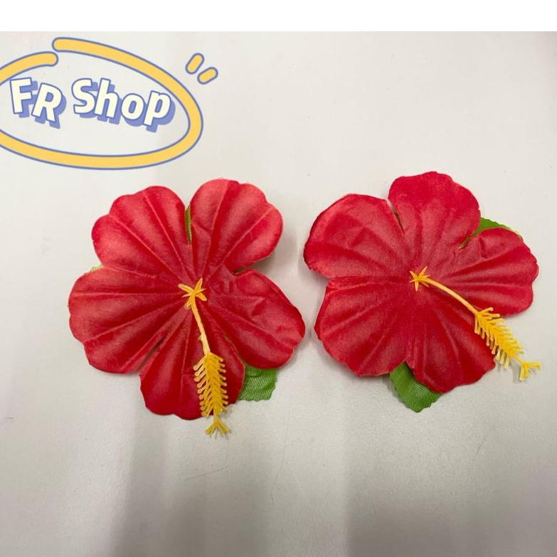 Bunga Raya Artificial Merah/ Bunga Raya Merdeka 10cm x10cm | Shopee ...